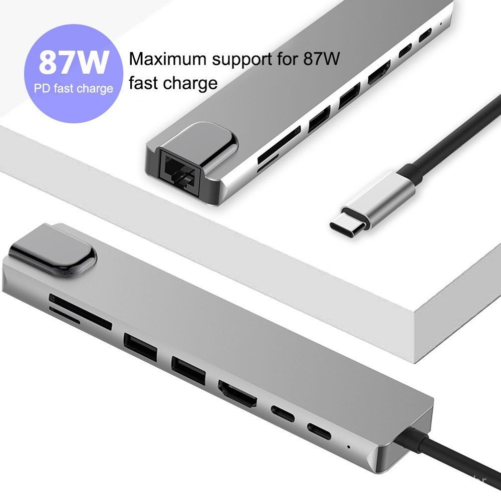 Typec HDMI Expansão Dock Computer Switch Game Console USBC 100 M ...