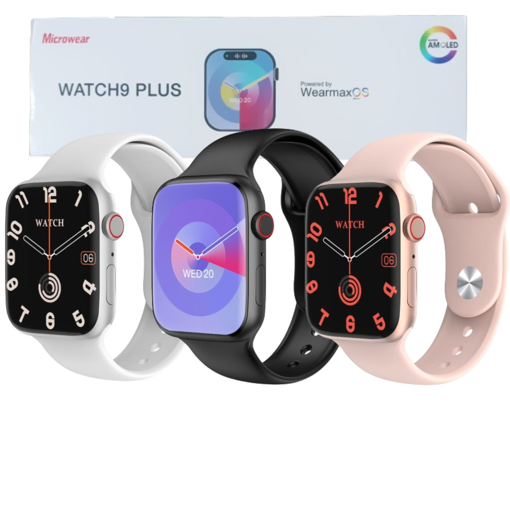 Relógio Smartwatch W99+ Watch 9 Amoled Chatgpt Microwear NFC | Shopee ...