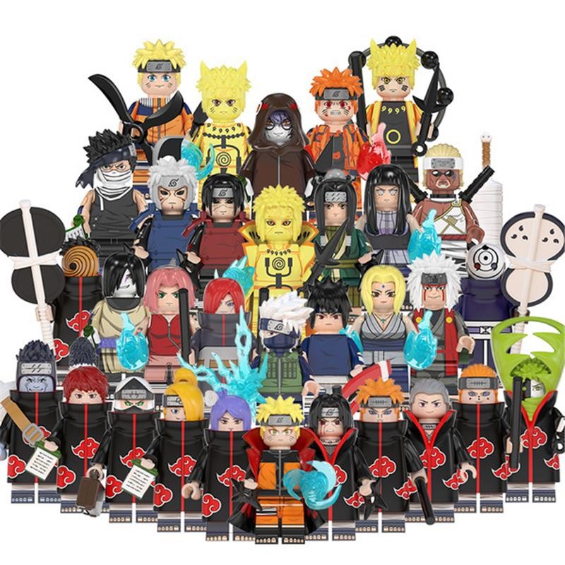 Compatível com Lego Naruto WM6107 Naruto 6108 Sem corte mais longo ...
