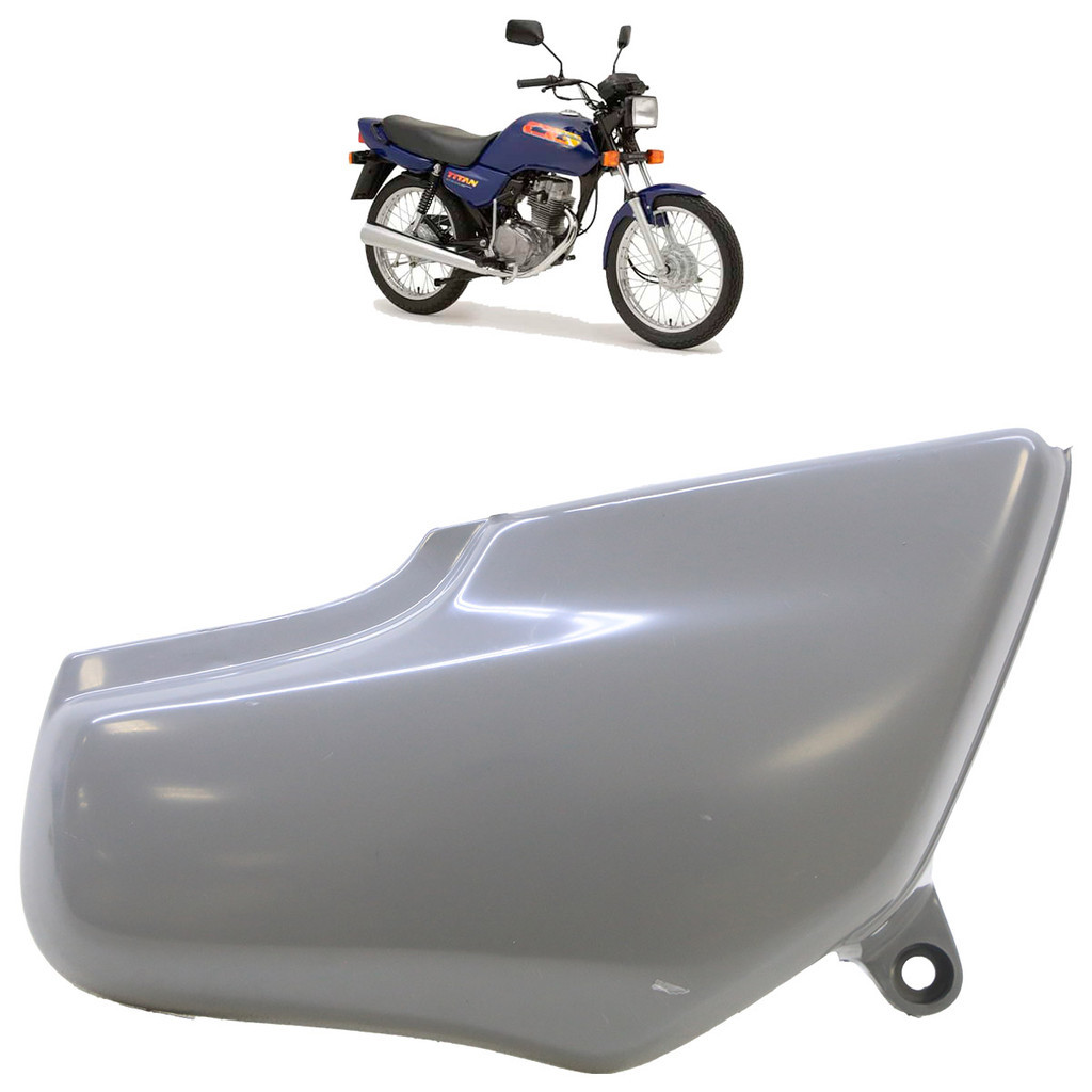 Tampa Lateral CG 125 Titan 1995 1996 1997 1998 1999 Sem Pintura ...