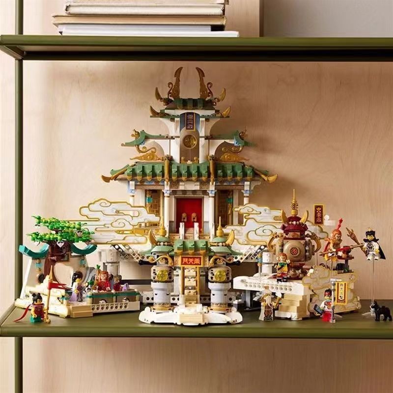 Compatível com Lego Monkey King Little Man Series Grande problema ...