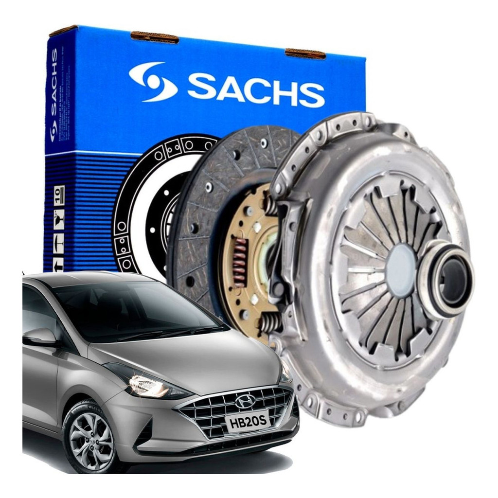 Kit Embreagem HB20 HB20S HB20X 1.6 2012 a 2024 Original Sachs | Shopee ...