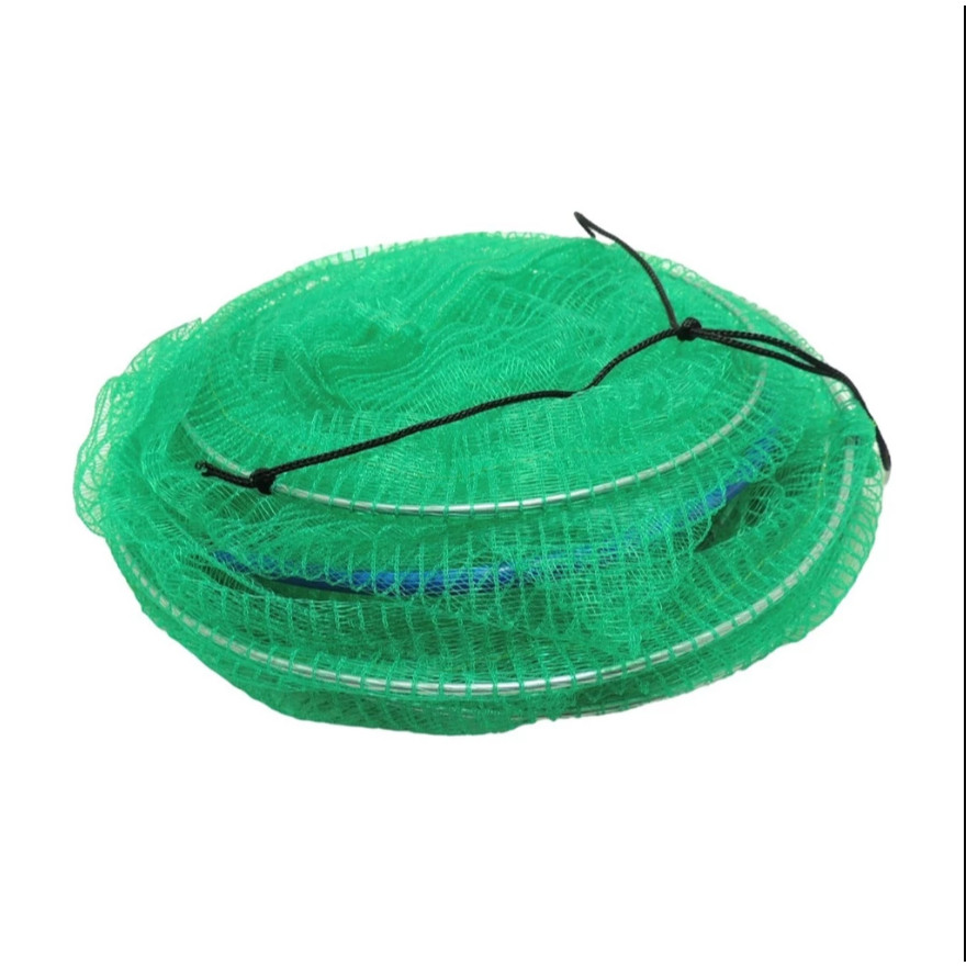 Viveiro Sambura De Nylon Super Resistente Para Guardar Peixes 4 Argolas ...