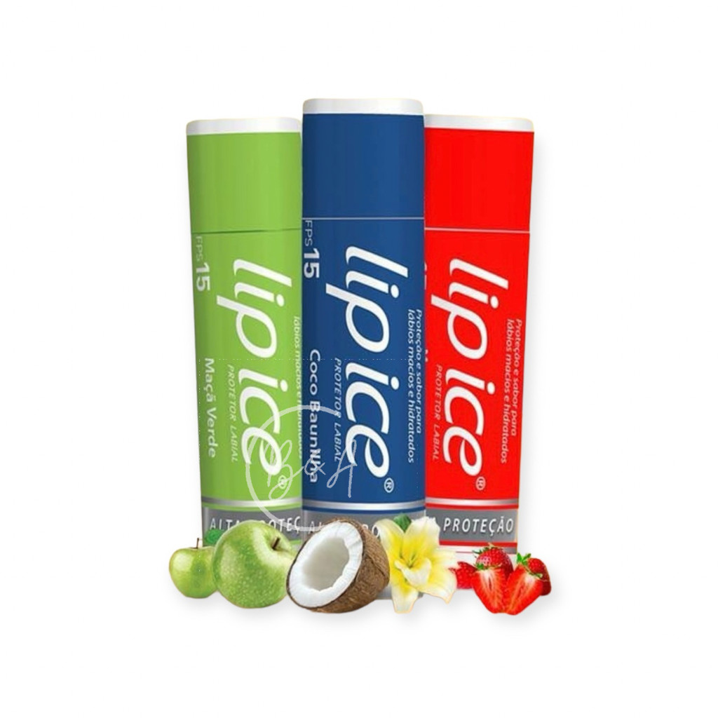 Kit Protetor Labial Lip Ice One | Shopee Brasil