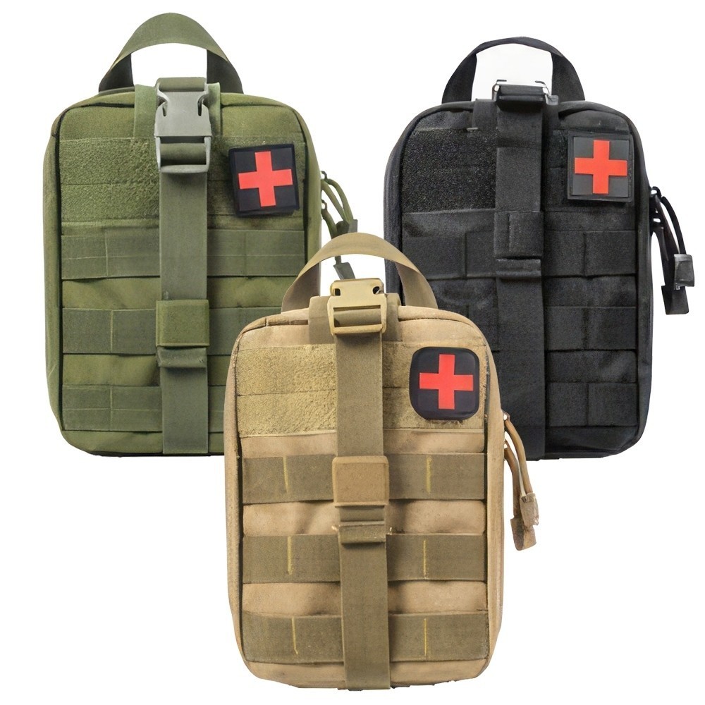 Bolsa Tática Kit Primeiros Socorros Emergência Organizadora Shopee Brasil