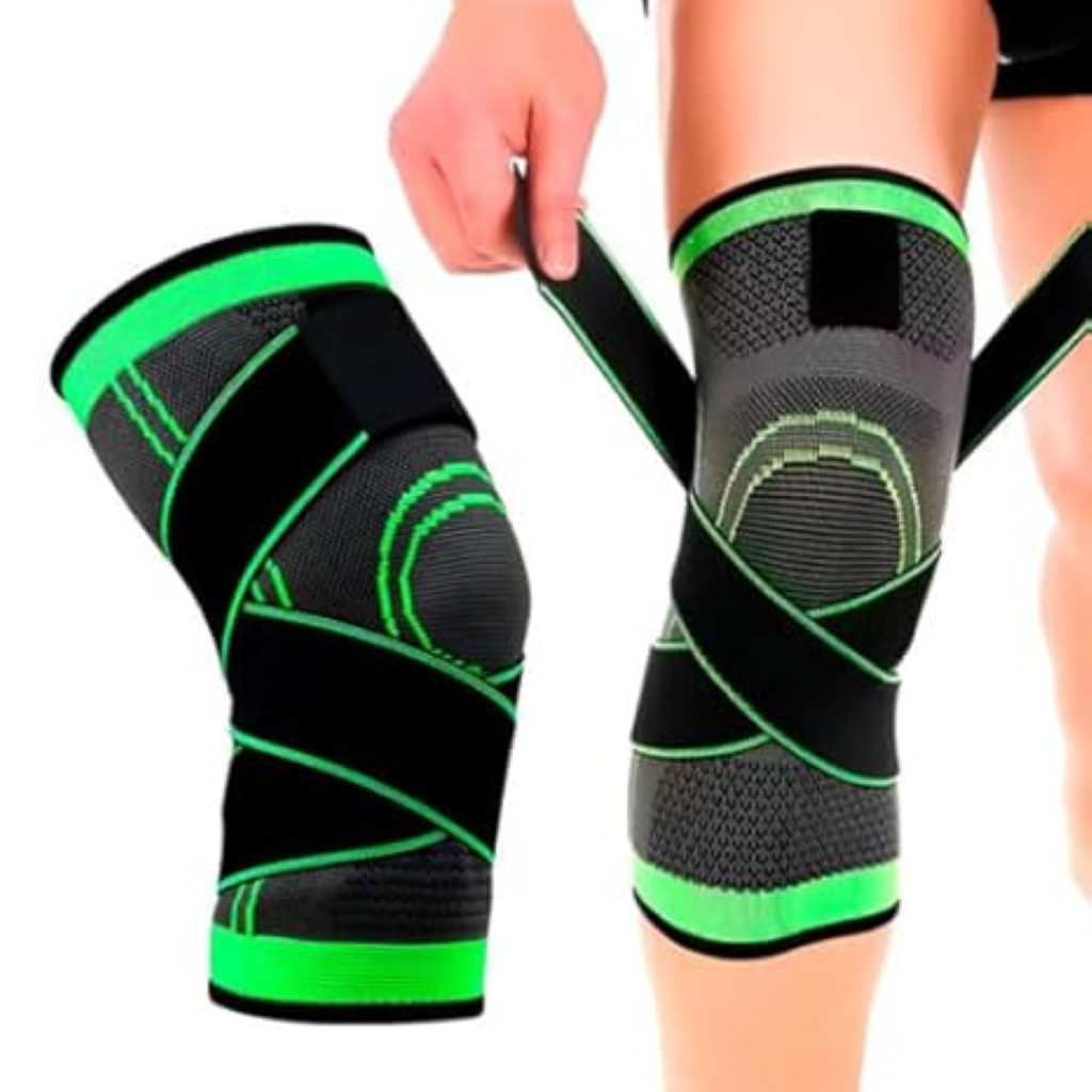 Kit 1 PAR Joelheiras de Compressão Ortopédica – Alívio da Dor e Suporte Muscular | Knee Support ...