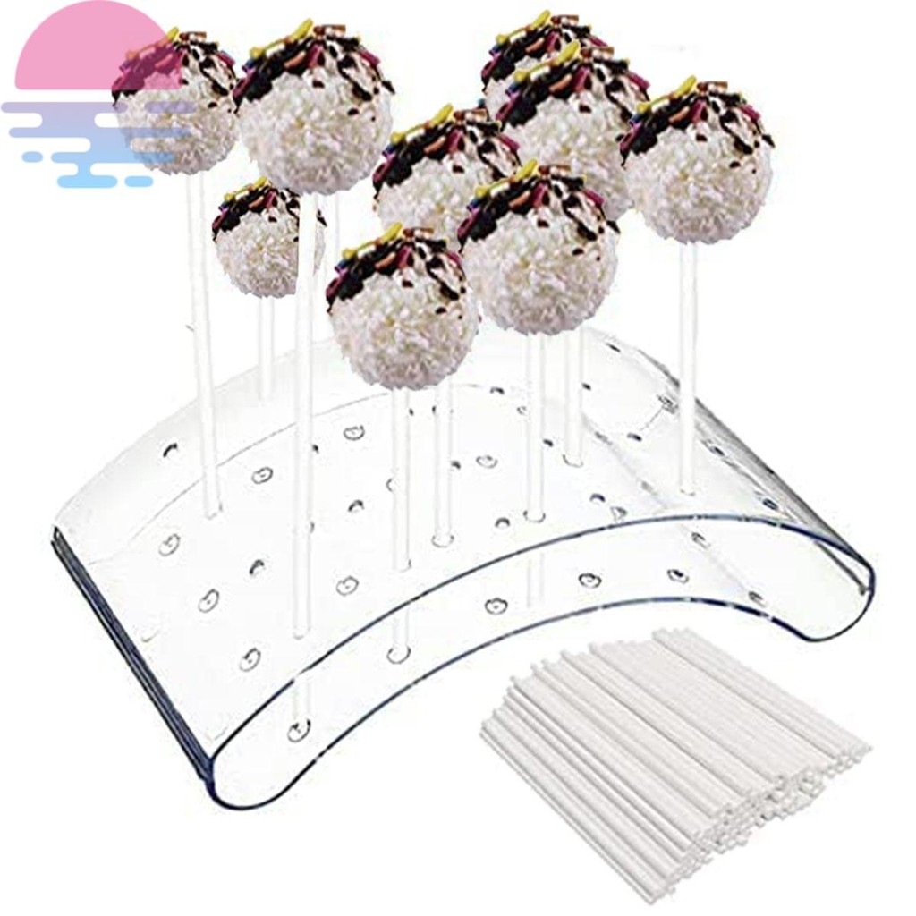 Suporte Para Pirulito Curvo Com 100 Palitos De E Display Transparente ...