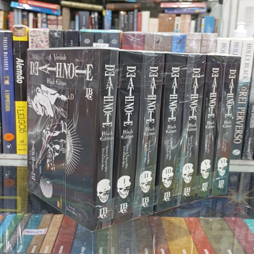 Coleção Death Note - Black Edition (7 Volumes) autor Death Note ...