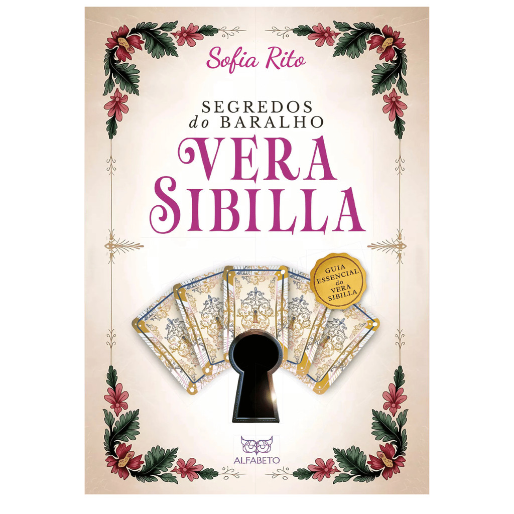 Kit Baralho Vera Sibilla Italiana 52 Cartas + Livro Explicativo Sofia Rito | Shopee Brasil