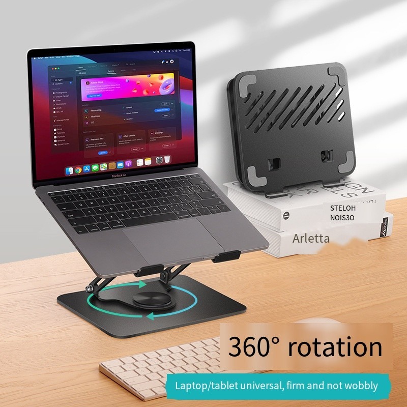 Suporte Para Mac De Mesa Giratória 360 Graus Dissipação De Calor ...