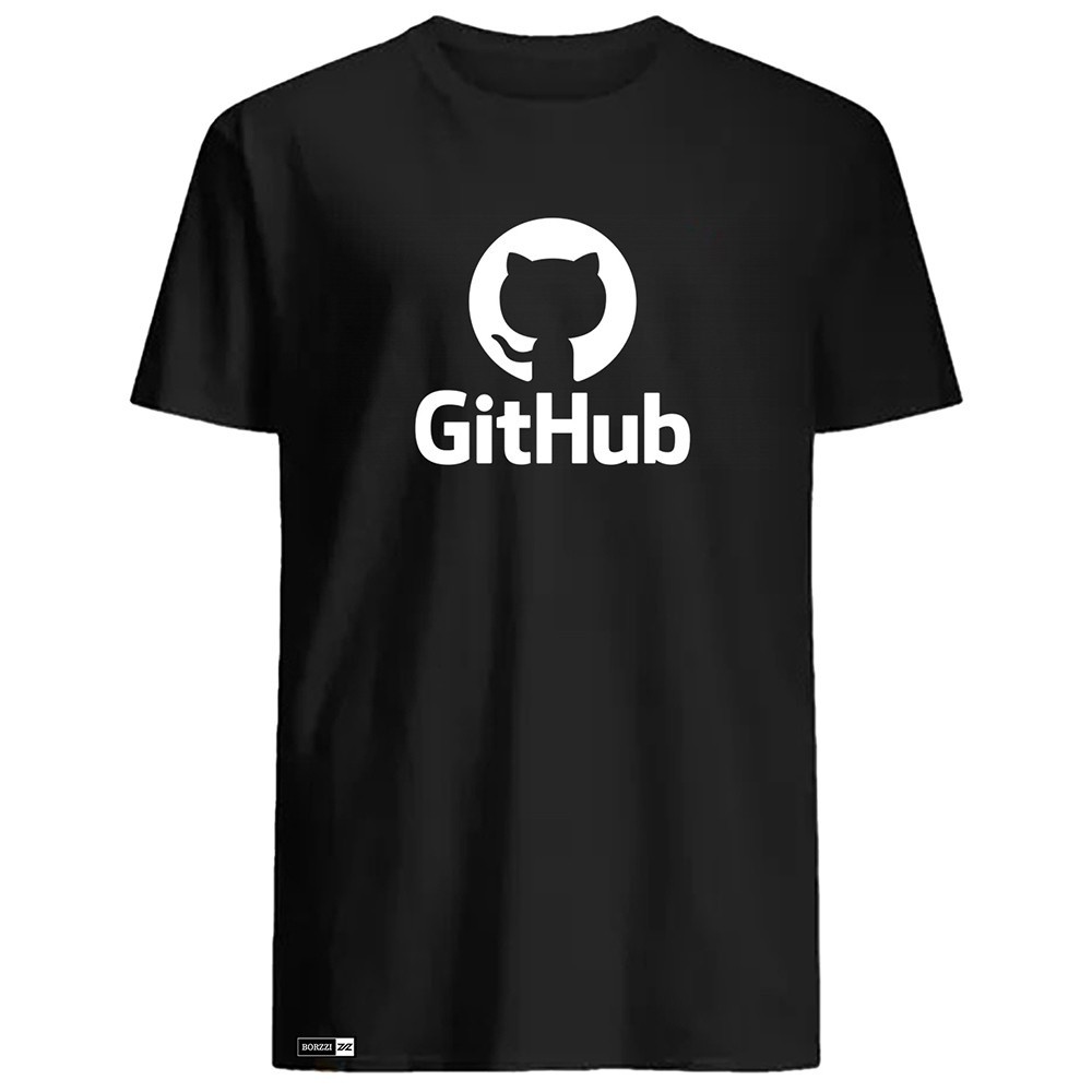 Camiseta Camisa Github Desenvolvedor De Software Programador | Shopee Brasil