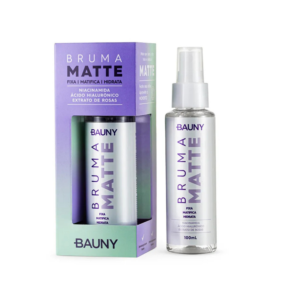 Bruma Fix Matte 100ml Bauny | Shopee Brasil