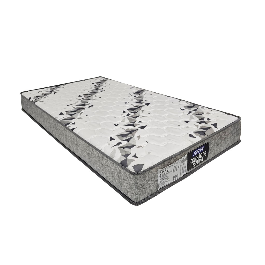 Colchao Gazin Espuma D20 78CM Colchão de Solteiro para Rancho Colchão ...