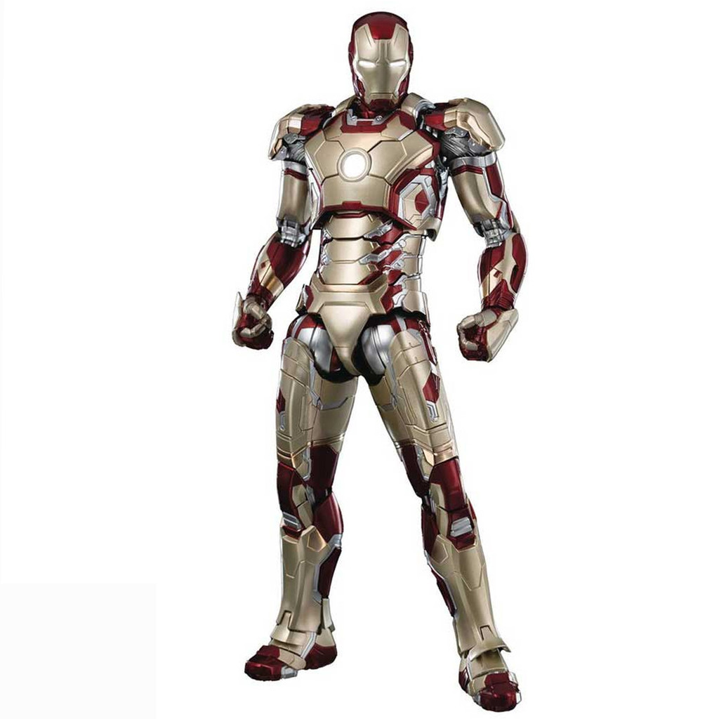 THREEZERO Marvel Iron Man Mark 42 Deluxe 1/12 Figure | Shopee Brasil