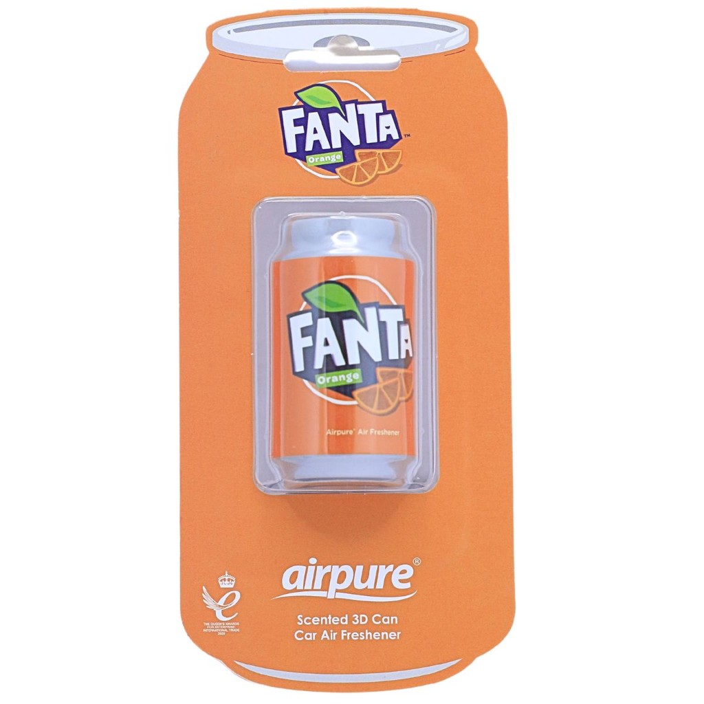 COCA -COLA-3D- VENT-CAN AIR FRESHENER-FANTA ORANGE (LATA) | Shopee Brasil