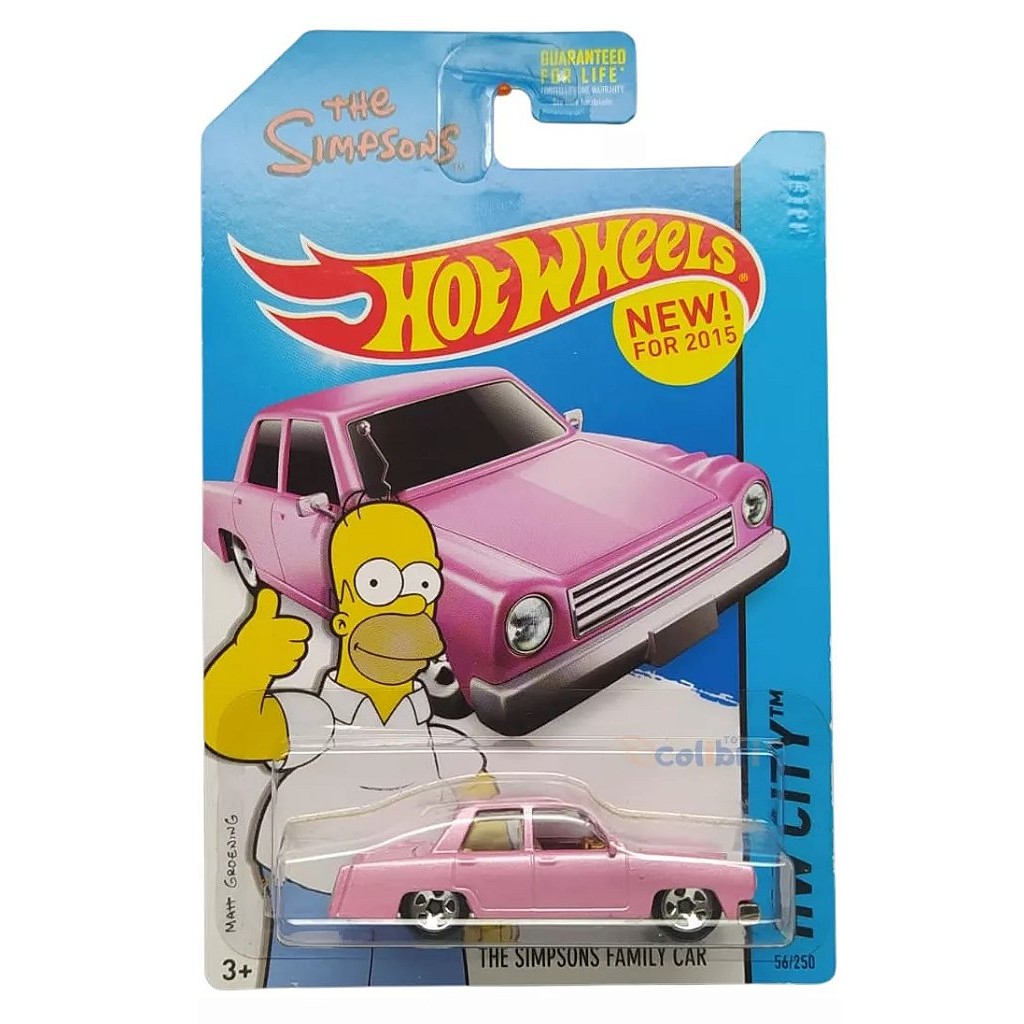 Hot Wheels The Simpsons Family Car 2015 - Mattel | Shopee Brasil