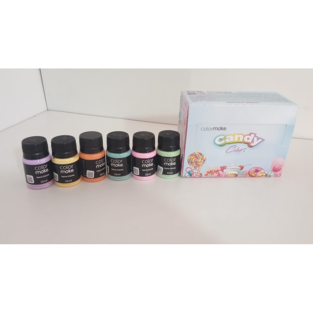 Tinta Facial Color Make CANDY 35ml | Shopee Brasil
