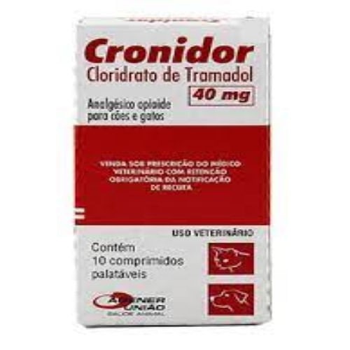 Analgésico Cronidor 40Mg - 10 comprimidos | Shopee Brasil