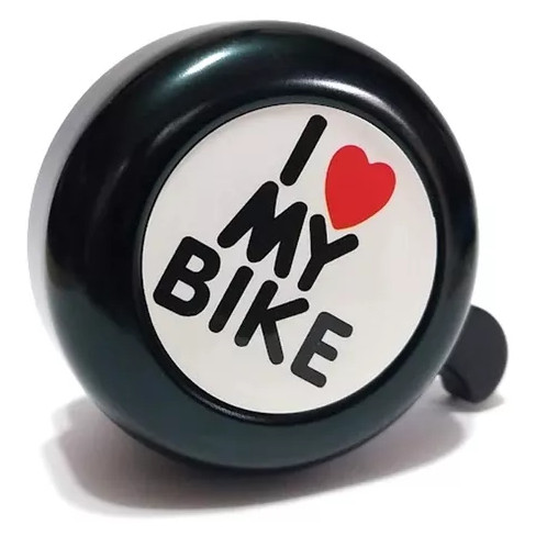 Campainha para Bikes Trim Trim I Love My Bike Preta Paco | Shopee Brasil