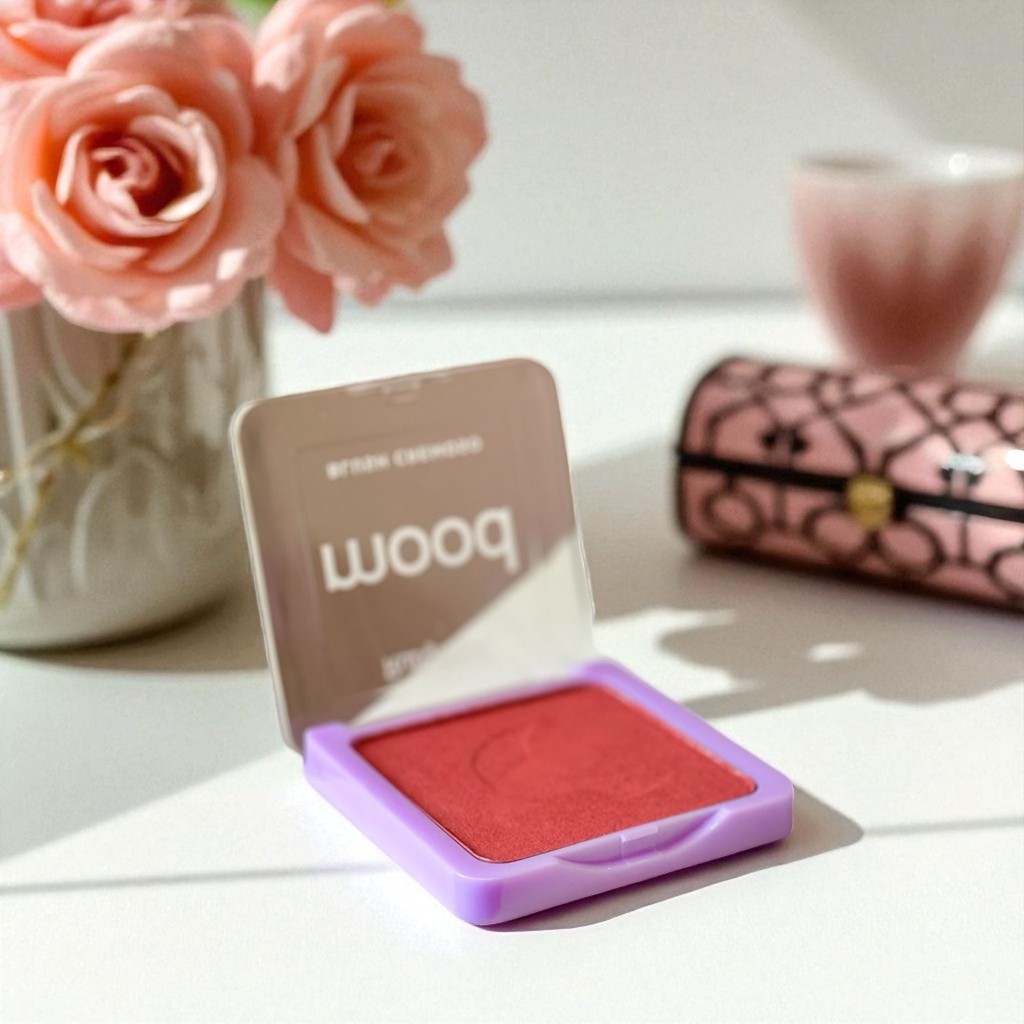 Blush cremoso Mood CB06 Ruby Rose | 9,4g | Shopee Brasil