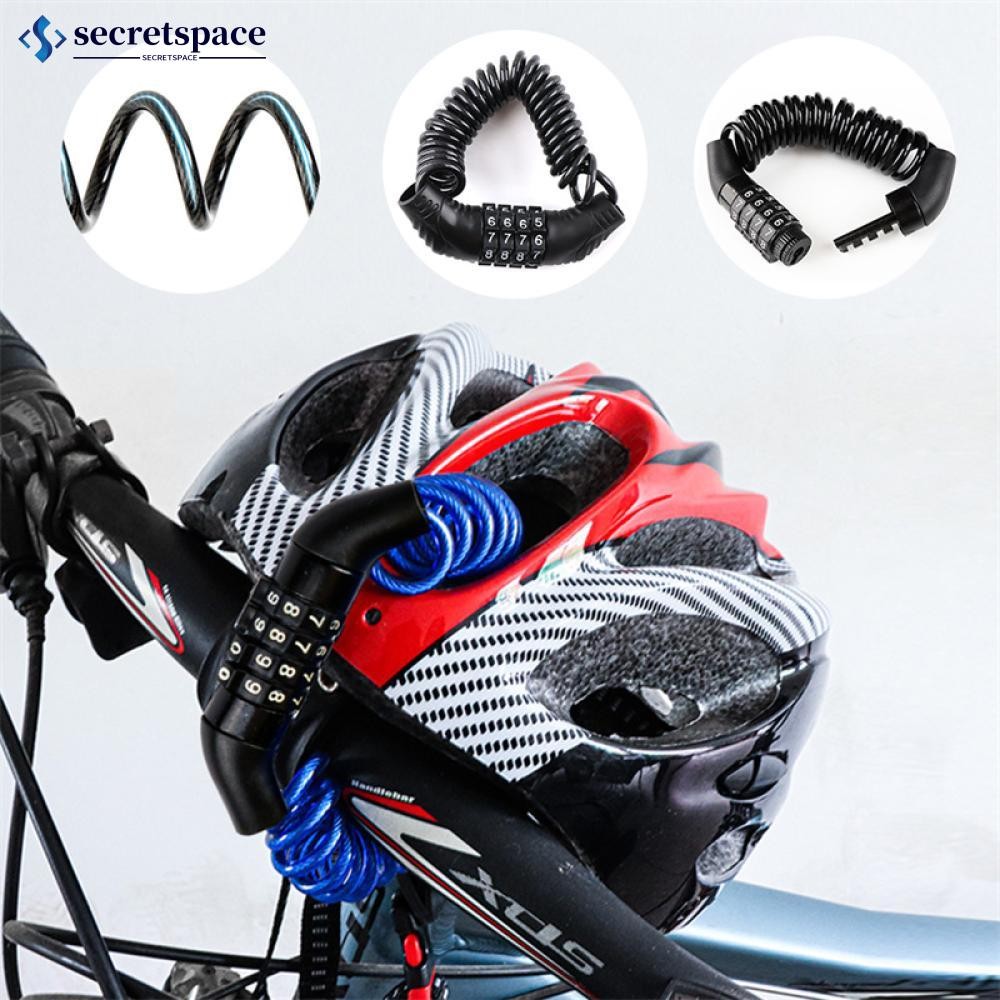 SECRETSPACE Capacete Trava Anti-Furto Senha De 4 Dígitos Para ...