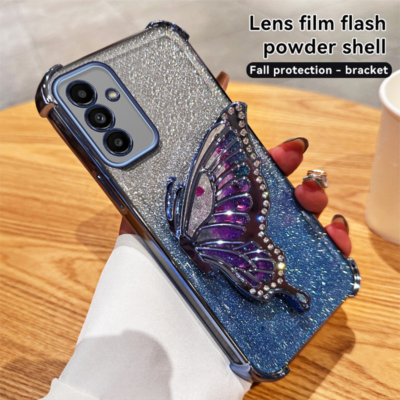 Capa De Telefone Anti-Queda De Quatro Cantos Para Samsung Galaxy A55 A35 A25 A54 A34 A26 A16 5G ...