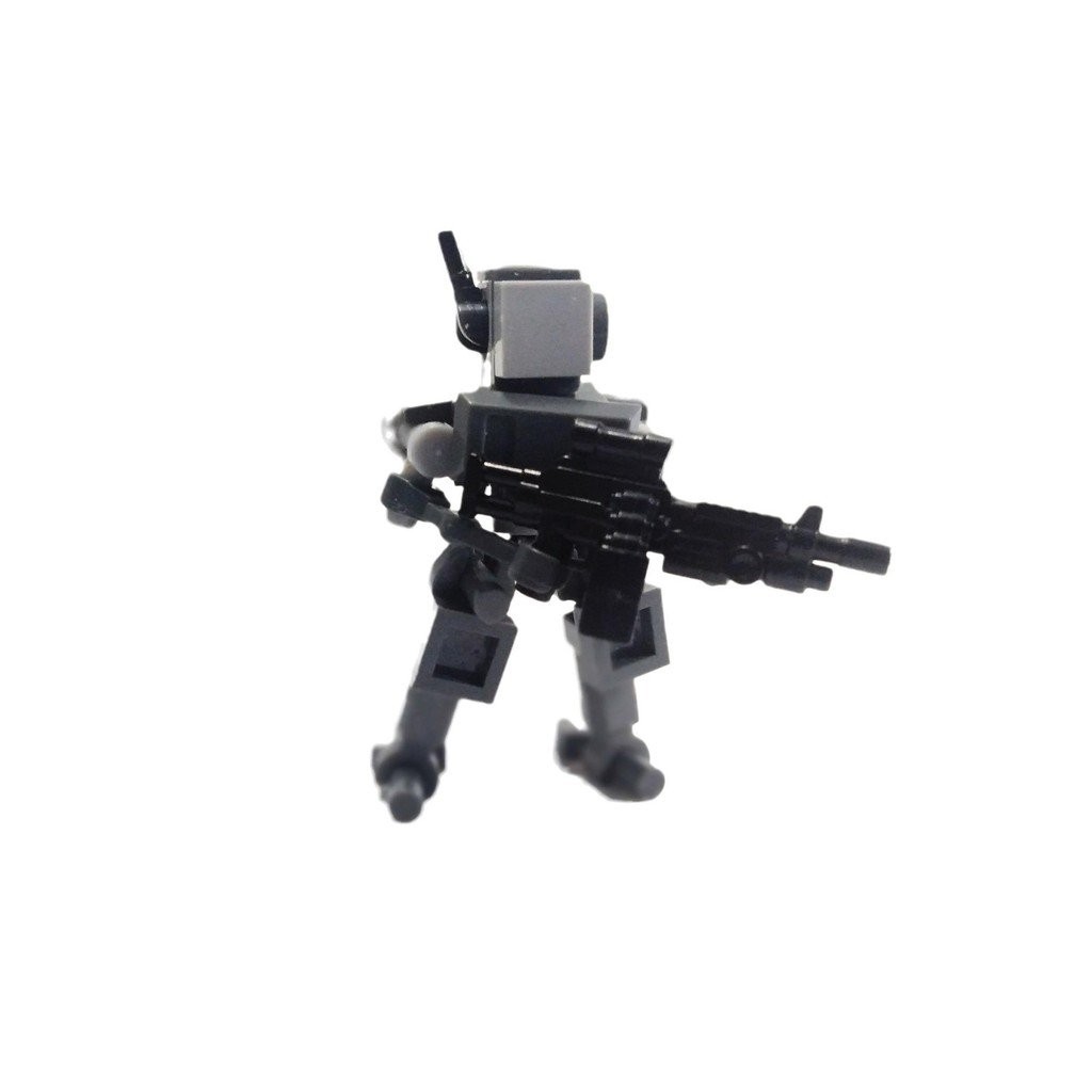 Blocos montados são compatíveis com brinquedos militares Robocop ...