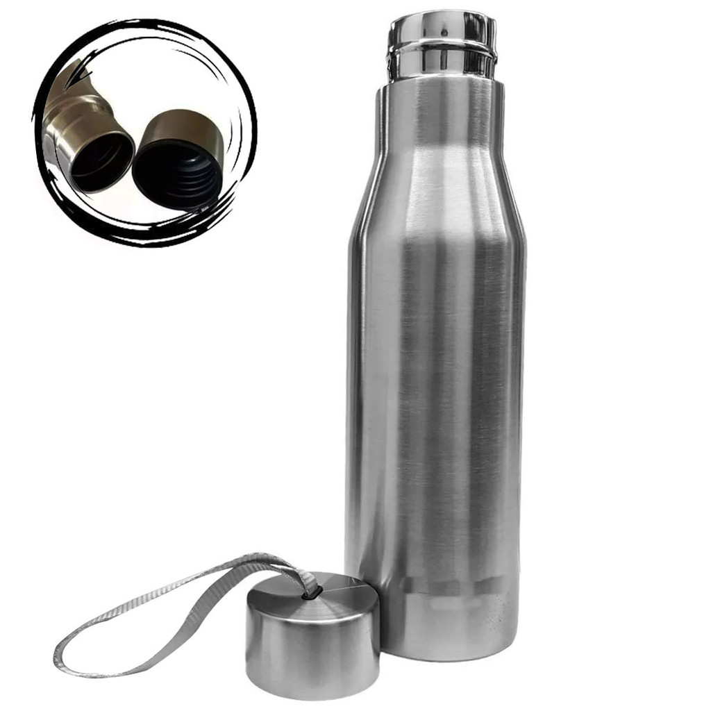 Garrafa Aço Inox 500ml | Shopee Brasil