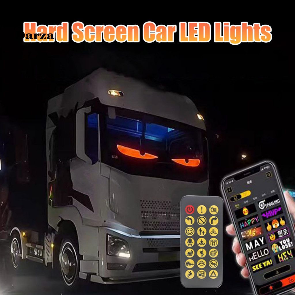 Flexible Led Screen for Vehicles Innovative Car Window Accessories ...