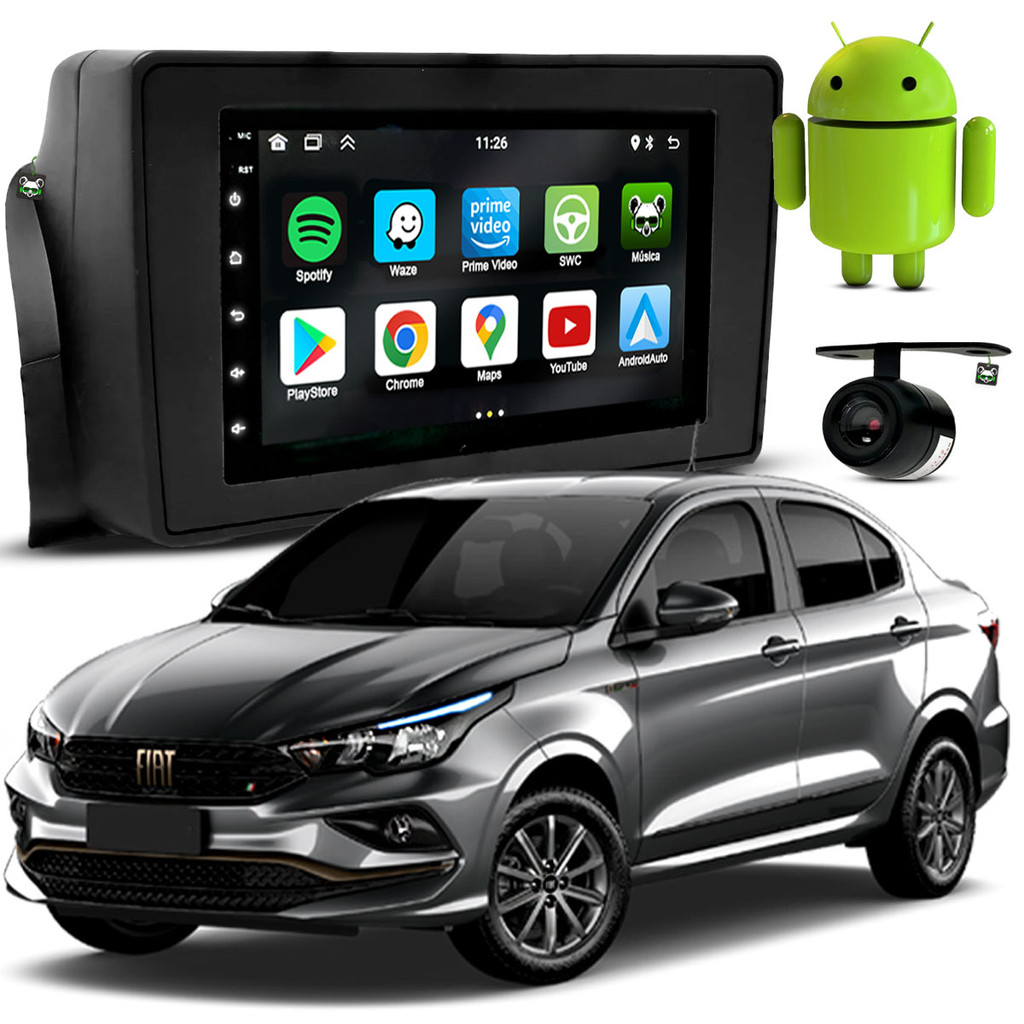 Kit Central Multimidia Android 7 Polegadas Cronos 2018 2019 2020 2021 2022 | Shopee Brasil