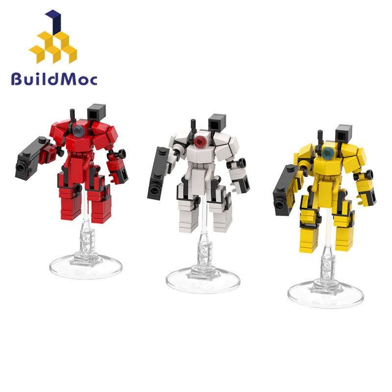Buildmoc compatível Lego meninos blocos de construção educacionais ...