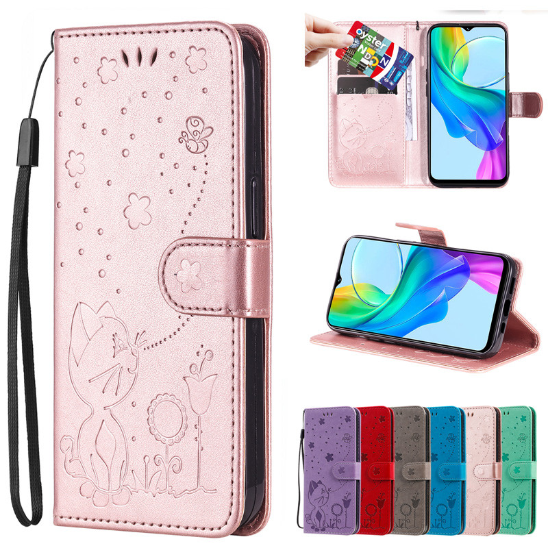 Capa Flip De Couro Em Relevo De Desenho Animado Para Samsung Galaxy A05s A05 A04e A3 A03s A03 ...