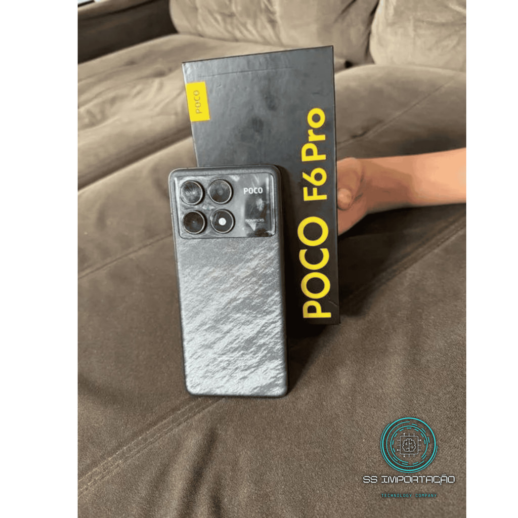 Smartphone Xiaomi POCO F6 Pro 5G – 256/512GB, 12GB RAM, Dual SIM, Tela ...