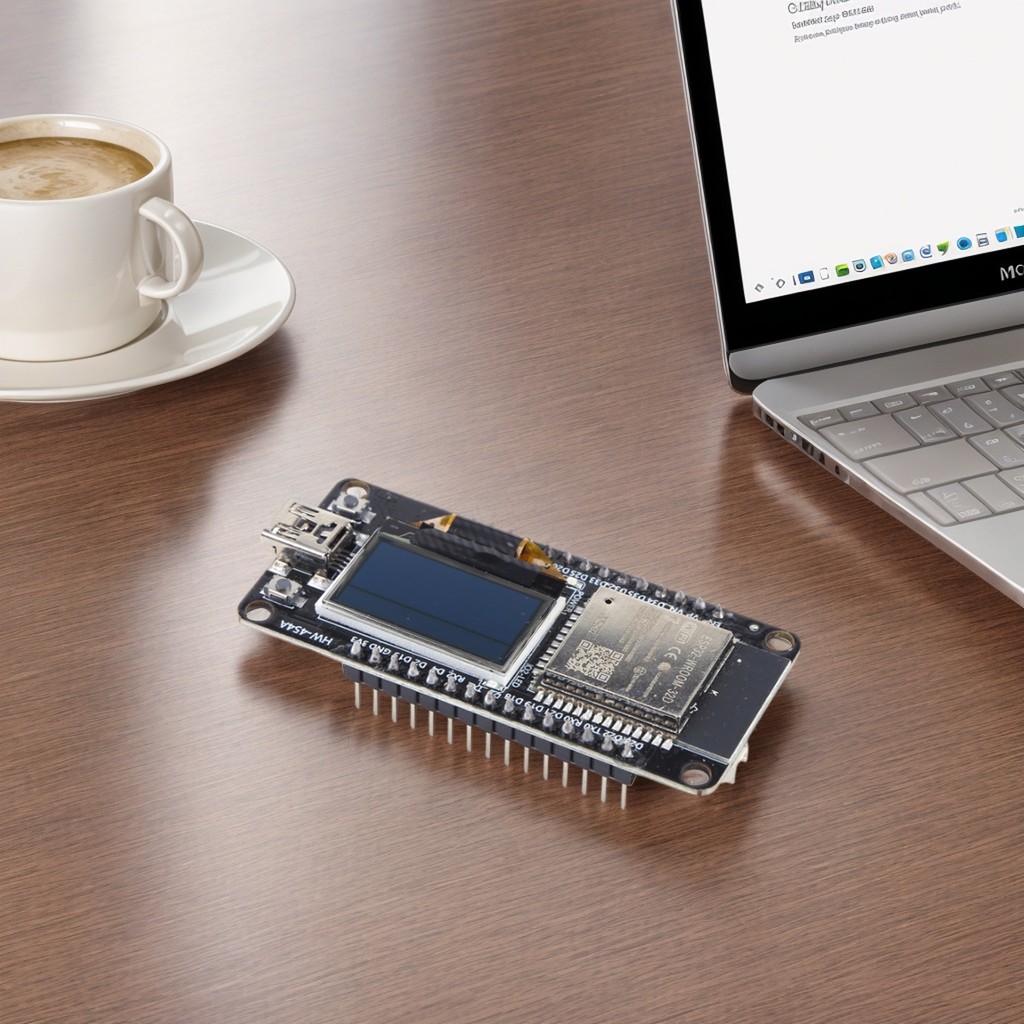 Módulo De Placa De Desenvolvimento WIFI ESP32 ESP-32 CH340 Com Tela ...