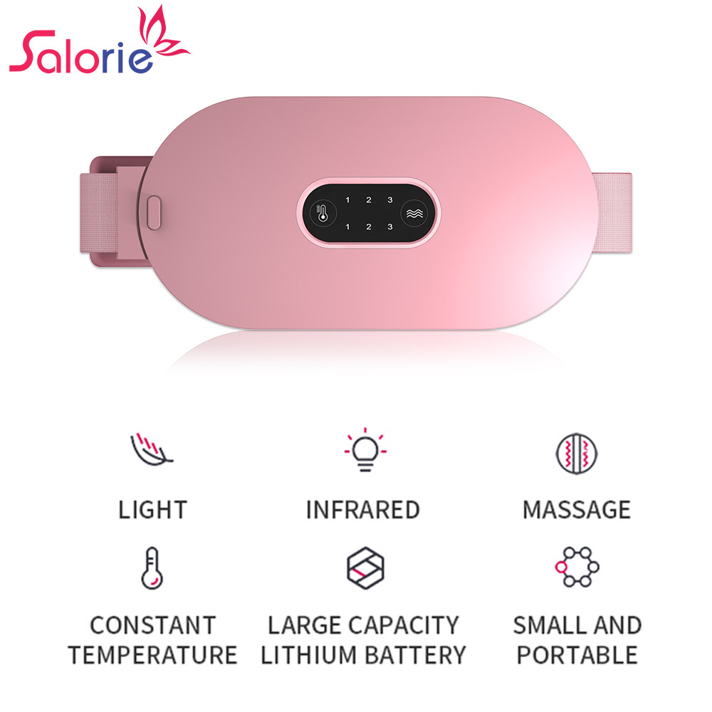 Salorie Warm Massage Cinto 6 Engrenagens Ajustável USB Recarregável ...