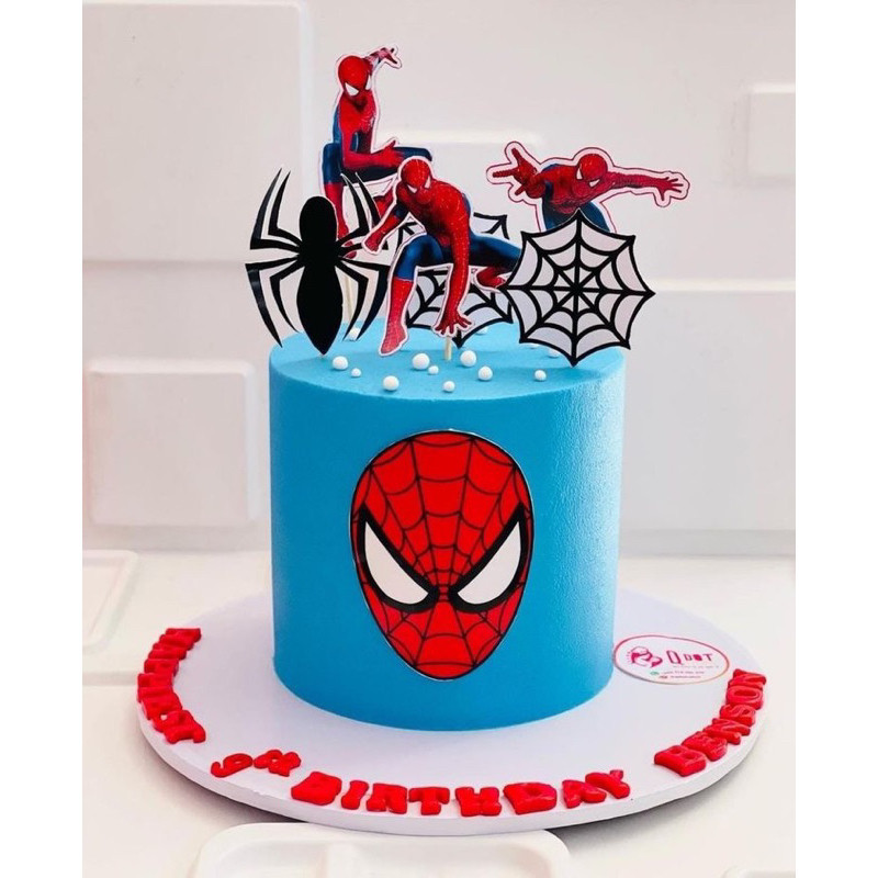 Topo Topper De Bolo homem aranha - spider man personalizado - Faz a Boa!