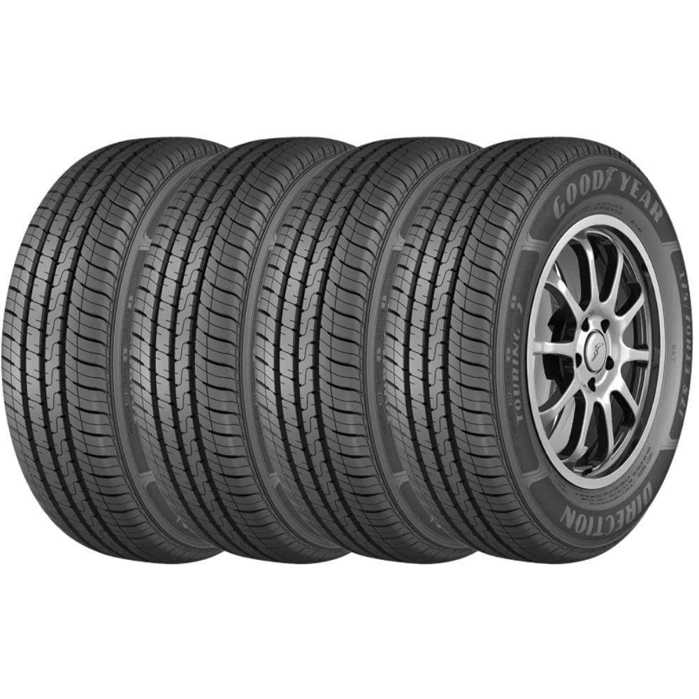 Kit com 4 Pneus Aro 14 Goodyear 185/70R14 Direction Touring 2 88H | Shopee Brasil