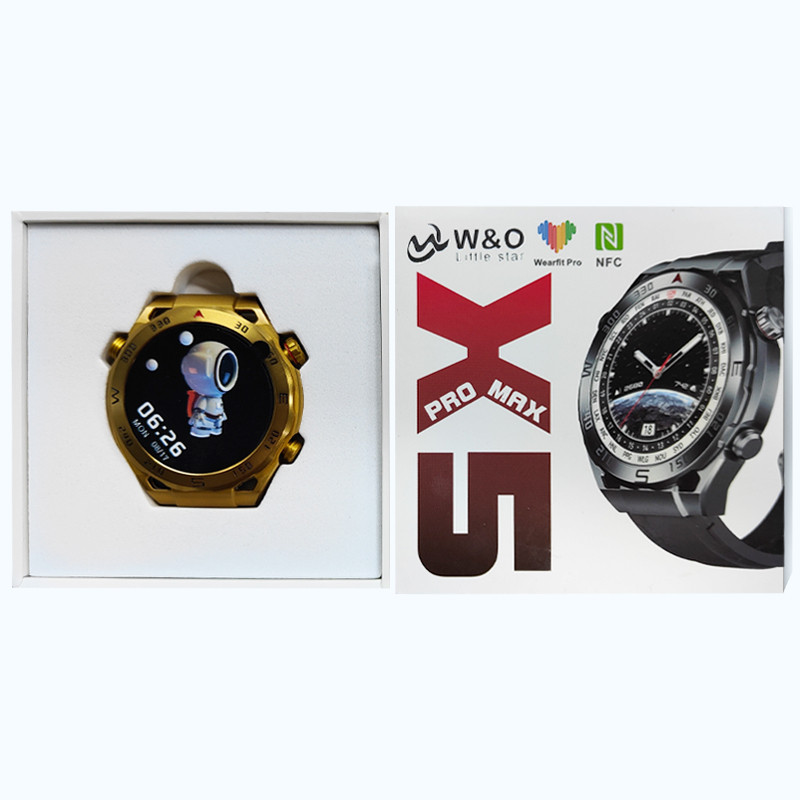 W&O Novo X5Pro Max Smart Watch Bluetooth Chamada IP67 À Prova D 'Água ...