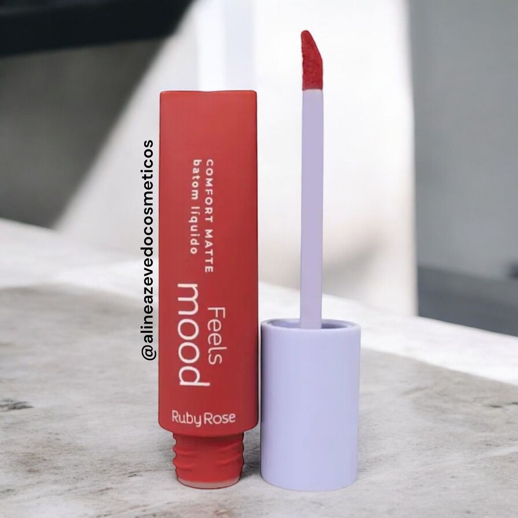 Batom líquido Comfort Matte Position L60 Feels Mood Ruby Rose | 4,1ml ...