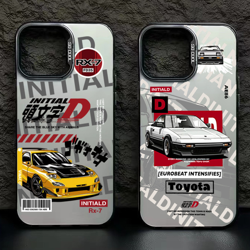 Trendy JDM Sports Car Phone Case Para iPhone 16 15 14 13 12 11 Pro Max ...