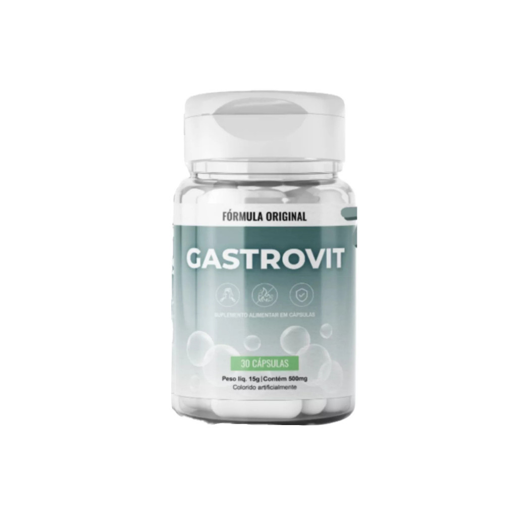 1 Gastrovit - 60 Cápsulas - 100% Original | Shopee Brasil