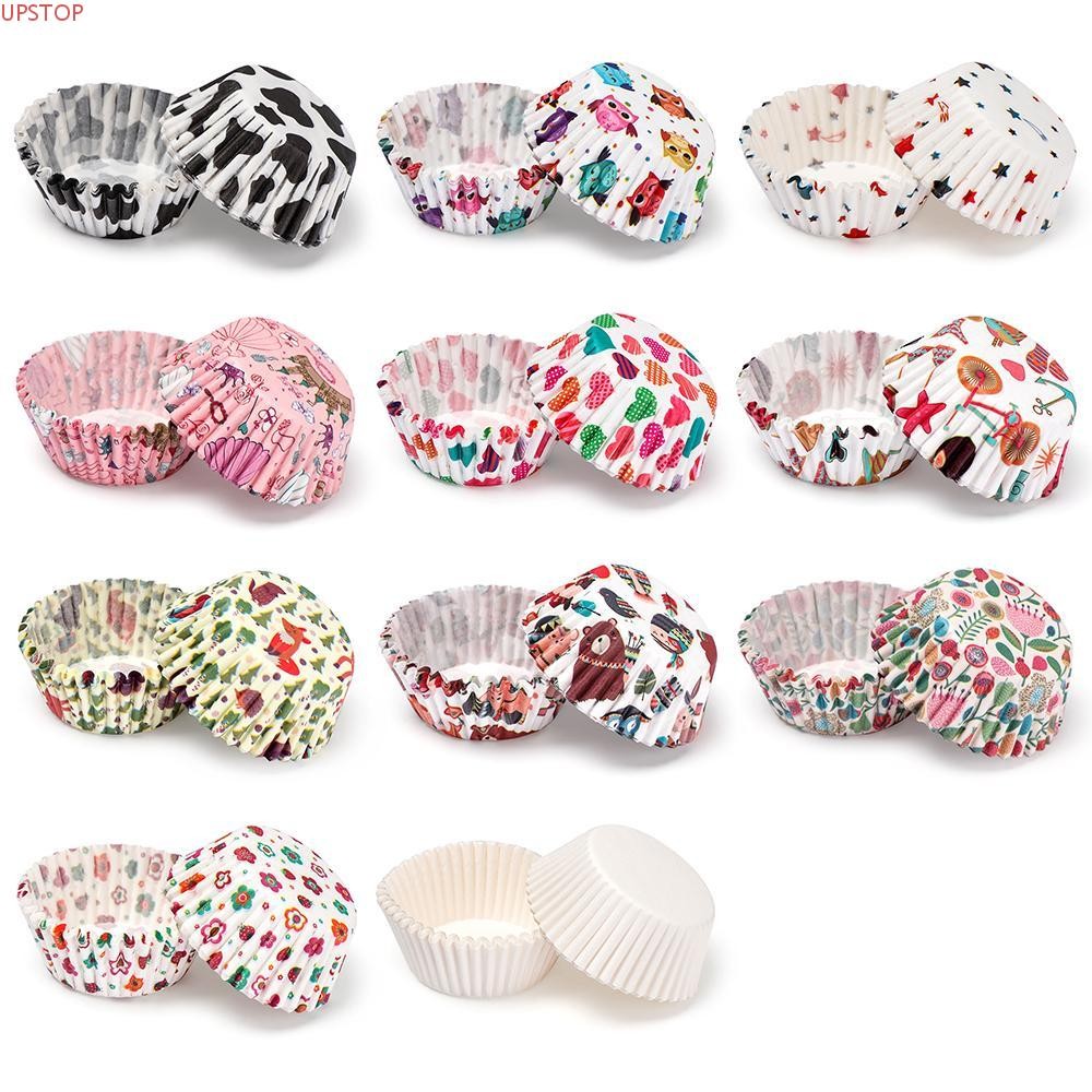 UPSTOP 100 Pcs Copos De Papel Para Bolo Cupcake Fontes Festas Casa E ...