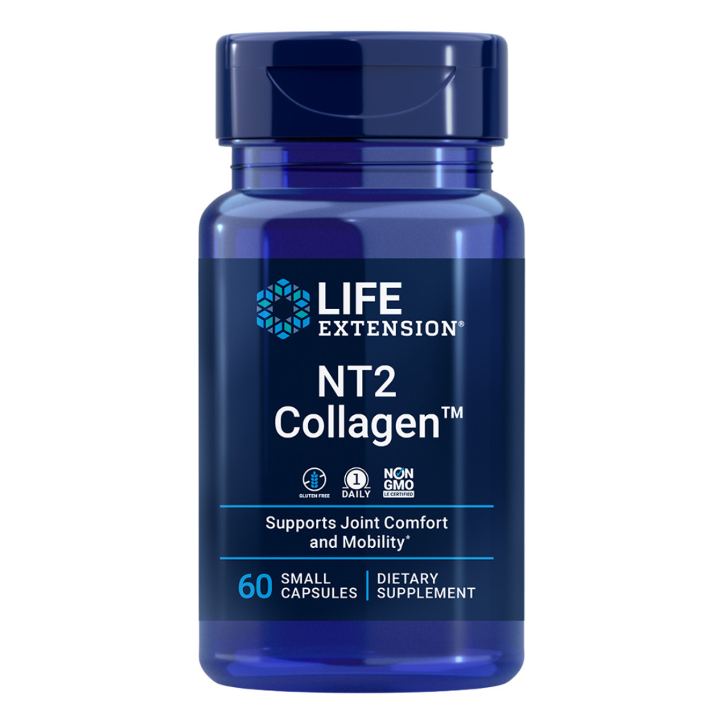 NT2 Colágeno Tipo 2 40mg 60 Cápsulas Life Extension | Shopee Brasil