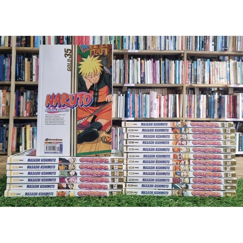 Masashi Kishimoto: Naruto Gold - Selecione Volume | Shopee Brasil