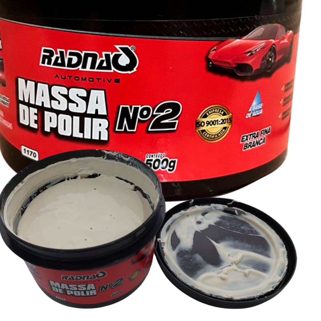 Massa Para Polir N2 Tira Riscos Da Brilho e Tira Manchas Radnaq | Shopee Brasil