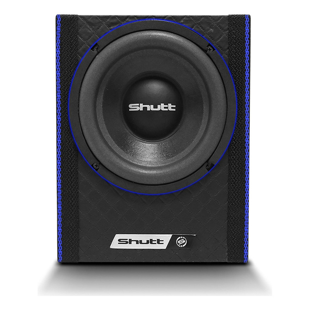 Caixa Shutt Ultra Slim Amplificada 600w Subwoofer 8' Bolinha | Shopee ...