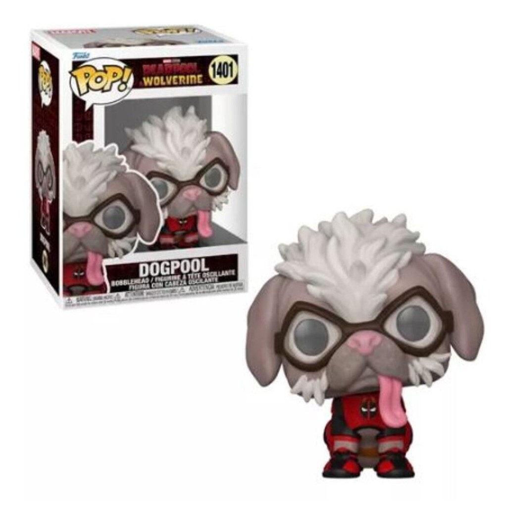 Funko Pop Marvel 1401 - Dogpool | Shopee Brasil