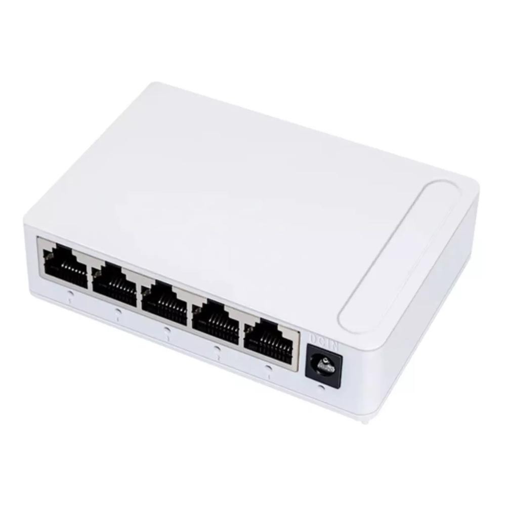 Switch 5 Portas 10/100mbps Função Auto Mdi/mdix | Shopee Brasil
