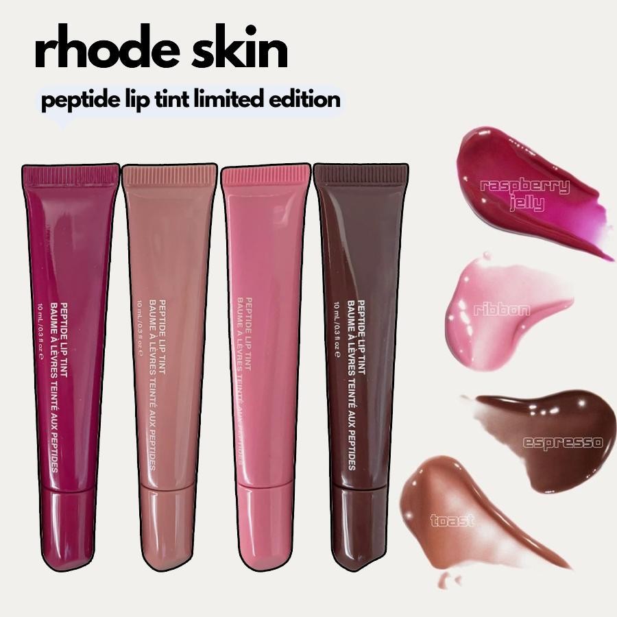 Batom Hidratante Rhode Hailey Peptide Raspberry Bálsamo Labial De Longa ...