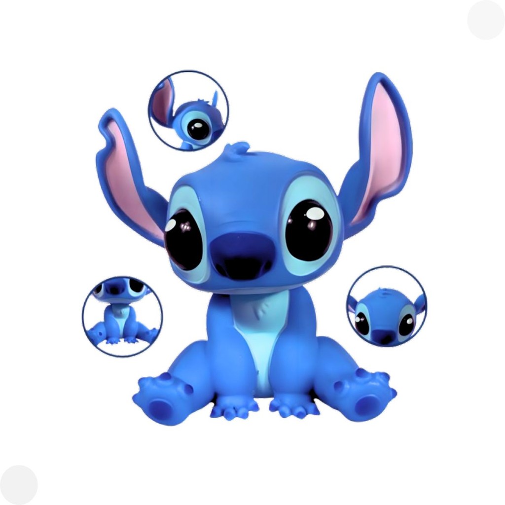Boneco Stitch Vinil Disney Baby Coleção Minimals 5757 - Roma | Shopee ...